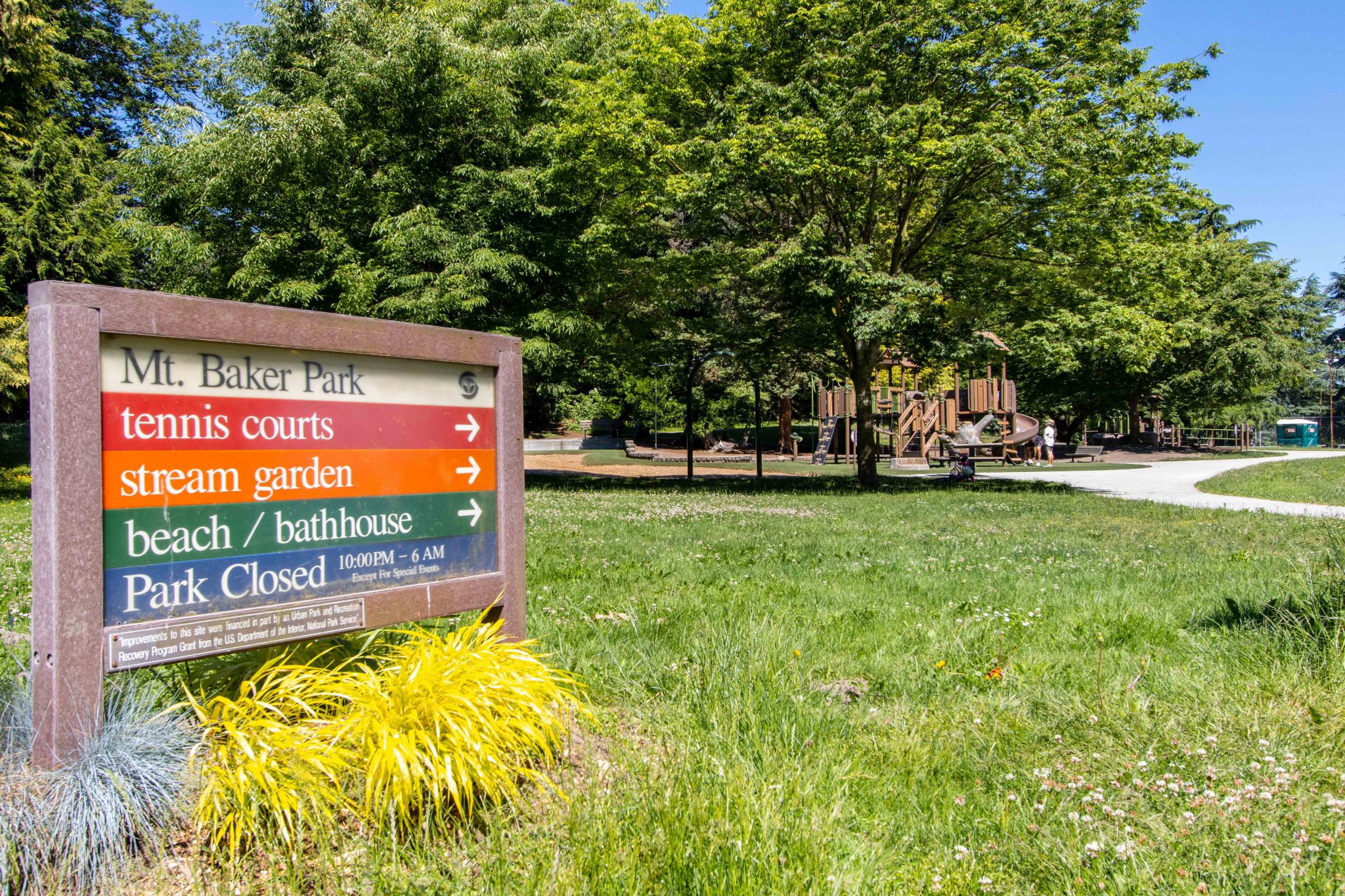 Mt Baker Park Sign - ERIK STANFORD